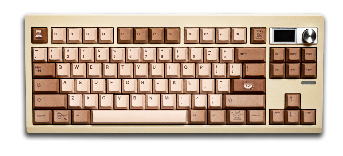 Coffee Shop V2 PBT Keycaps – Hipyo Tech's Merch Store